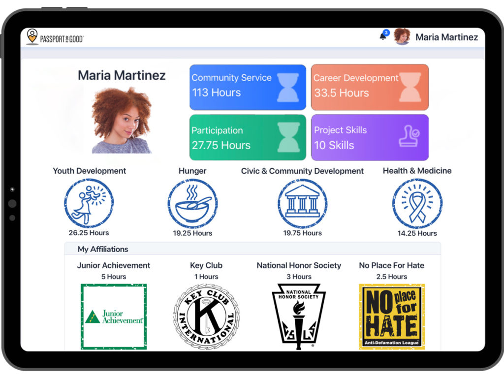 Student Digital Portfolio for College and Career Readiness